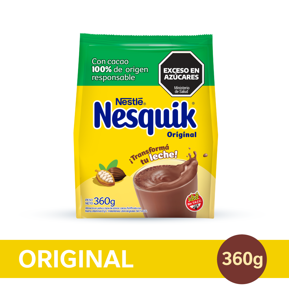 Nesquik En Polvo 360 Gr | Shop Nestlé