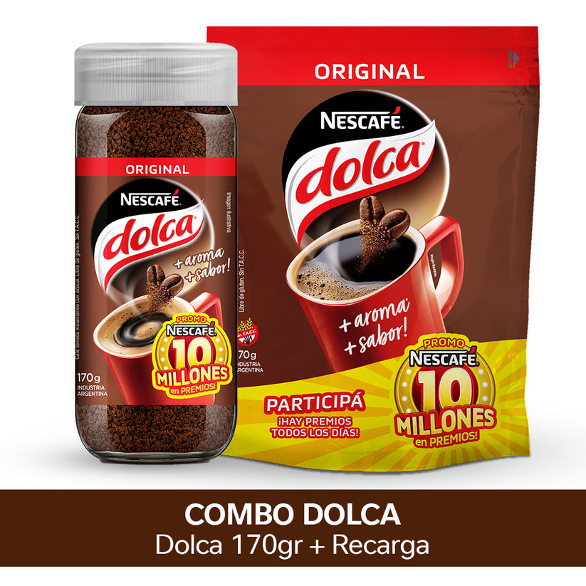 Combo Nescafé Dolca 170 Gr + Recarga y Taza | Shop Nestlé